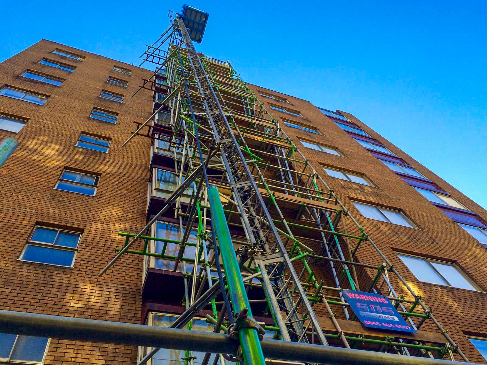 Greville House – Alliance Intelligent Scaffolding